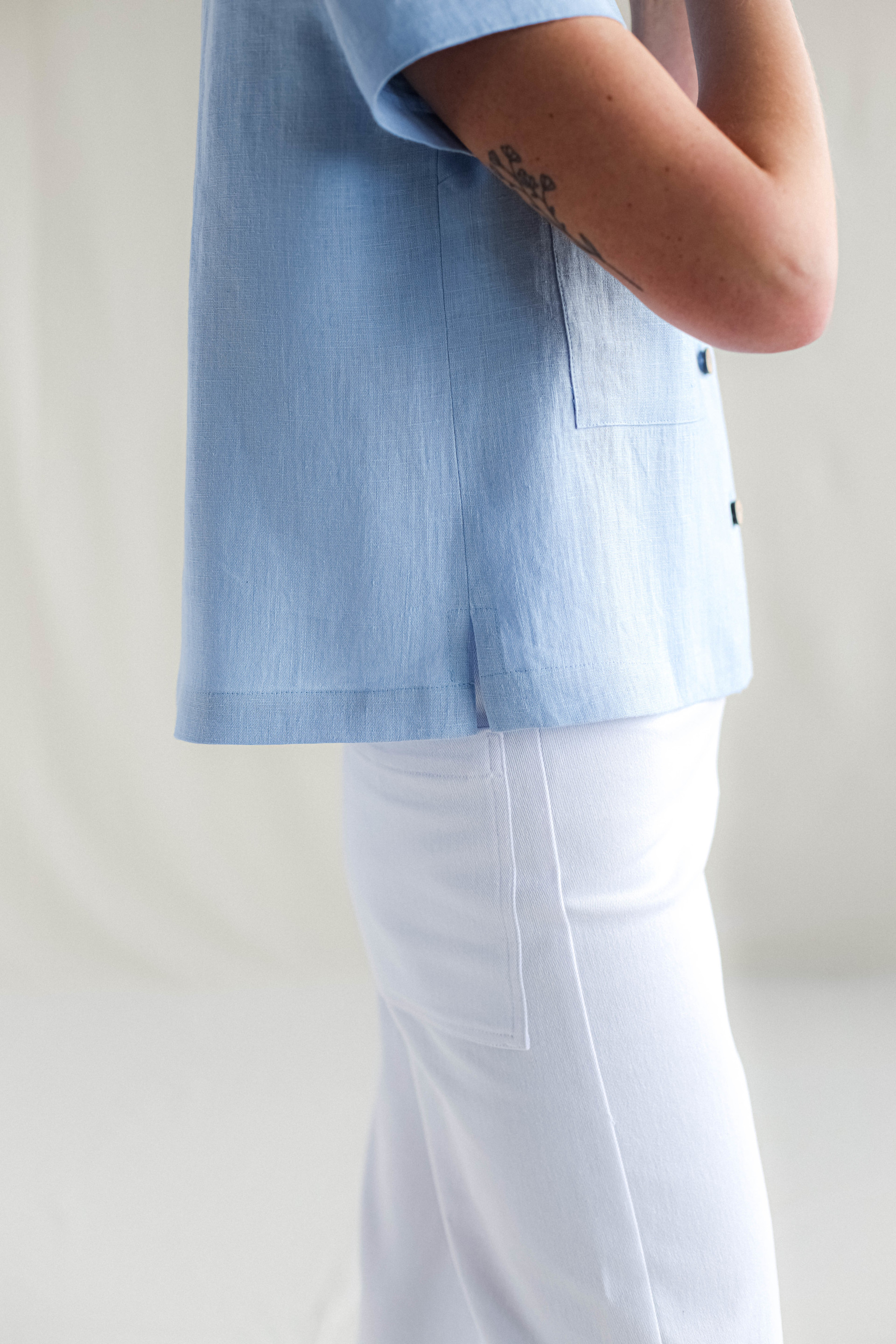 Linen button up shirt – OffOn