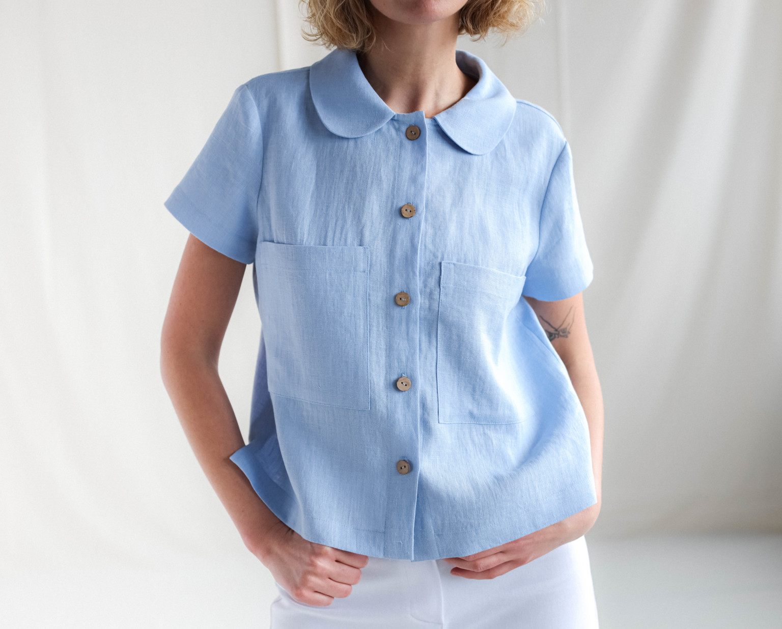 Linen button up shirt – OffOn